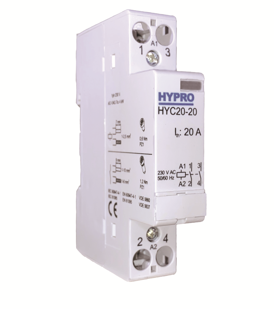 Contactores modulares HIC y HYC - Hyundai Electric